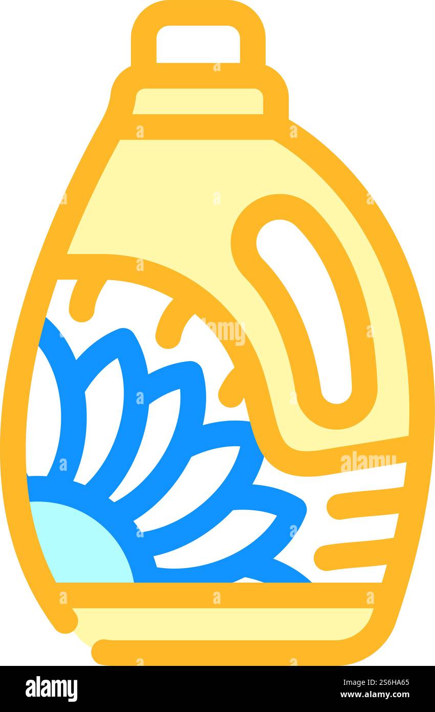 Enzyme powder color icon Stock Vector Images - Alamy