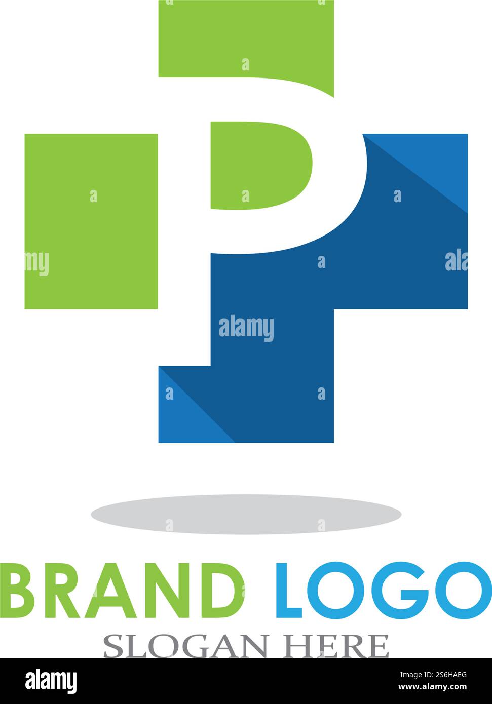 letter with Plus Hospital logo design vector Stock Vector Image & Art ...