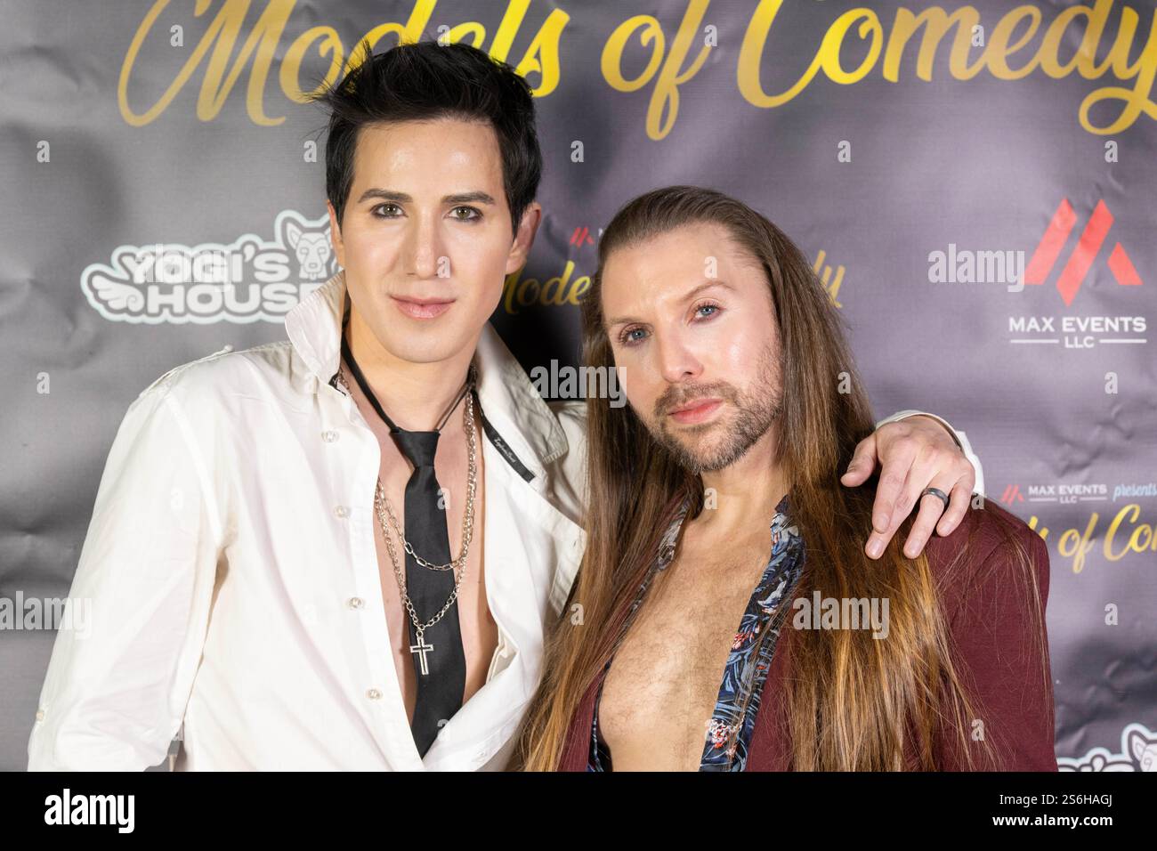 Los Angeles, United States. 15th Jan, 2025. Actor Ricky Rebel and ...