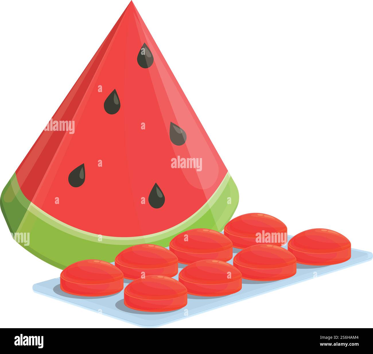 Licorice candy drops in Stock Vector Images - Alamy