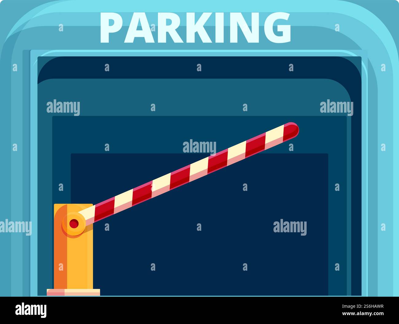 Subterranean paid parking icon. Cartoon of Subterranean paid parking ...