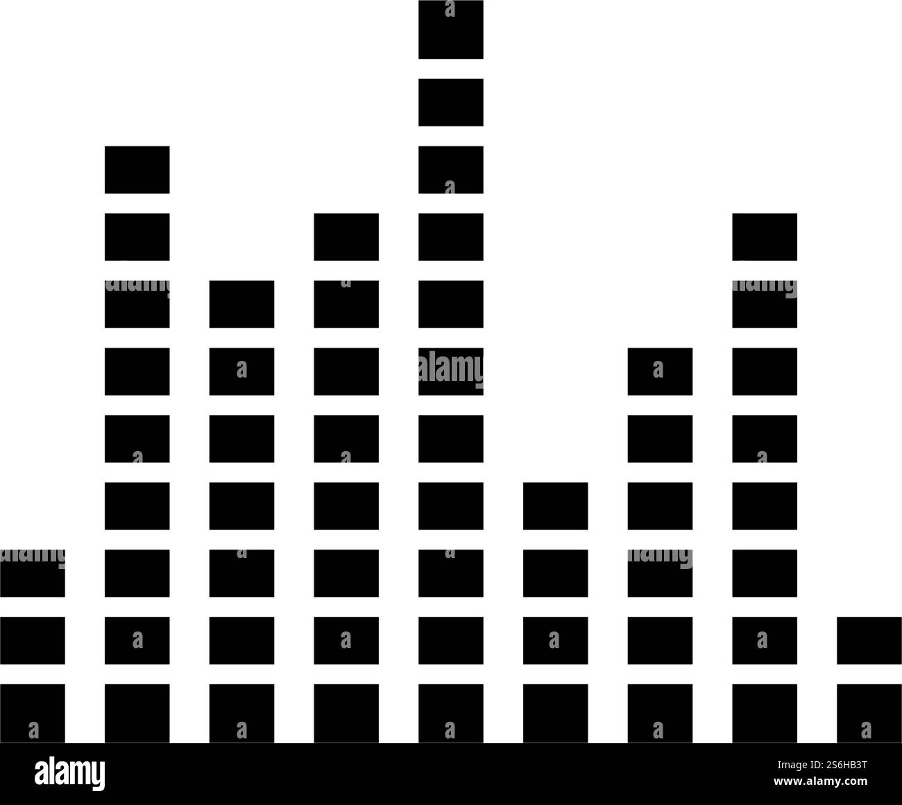 Sound wave balck icon Stock Vector Image & Art - Alamy