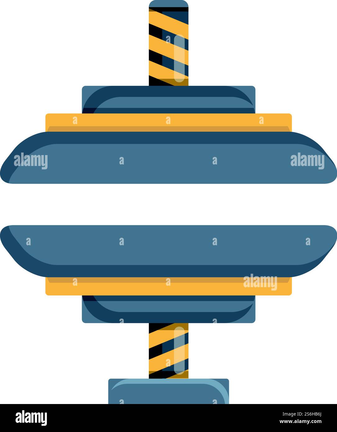 Press form machine icon. Cartoon of Press form machine vector icon for ...