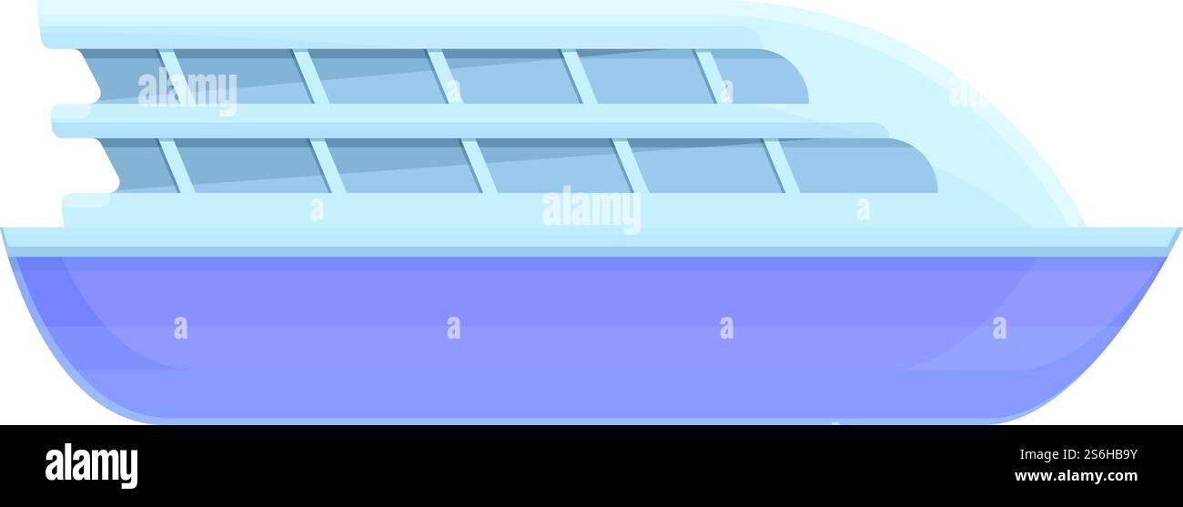 River ferry icon. Cartoon of River ferry vector icon for web design ...
