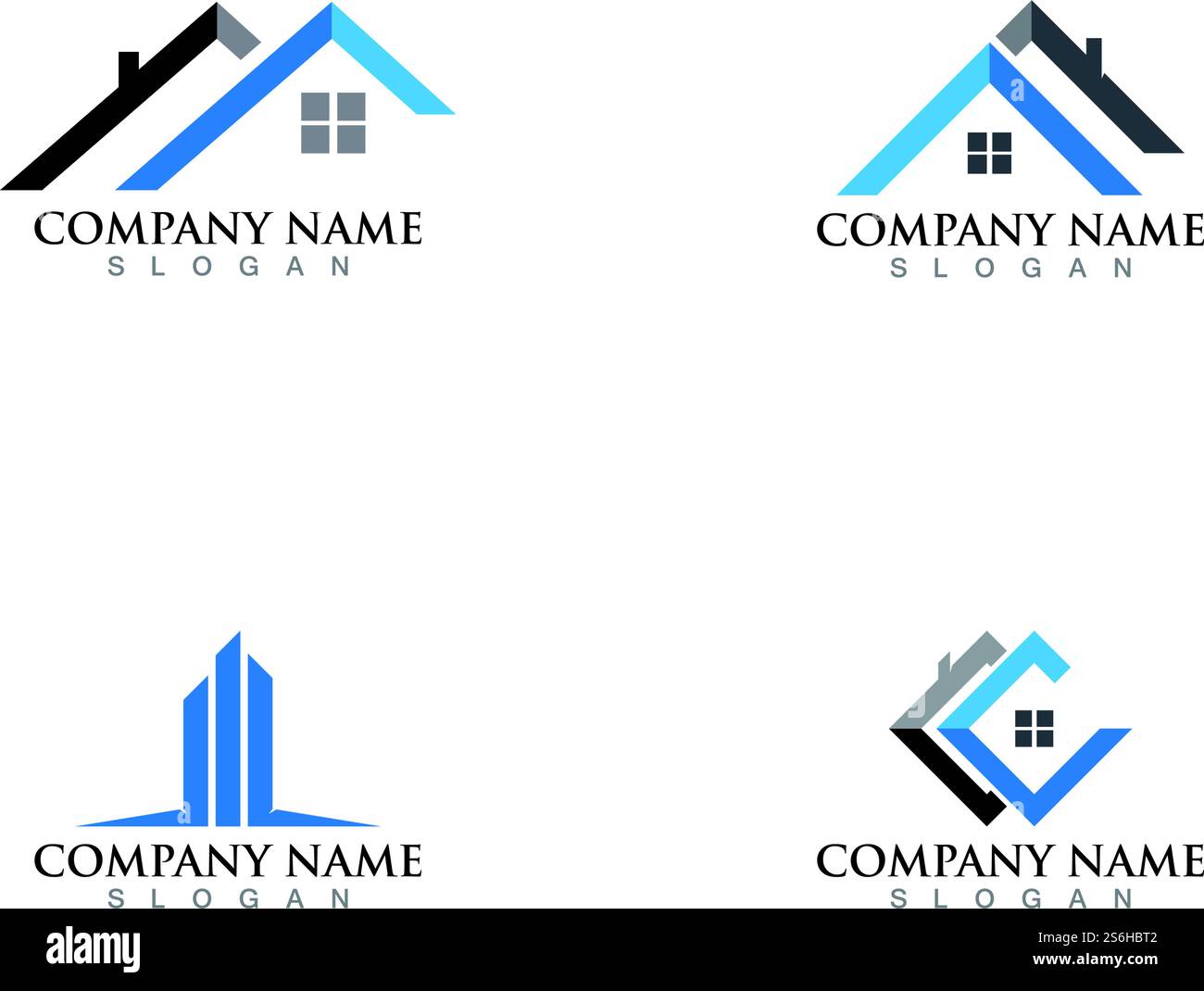 property and construction logos Stock Vector Image & Art - Alamy