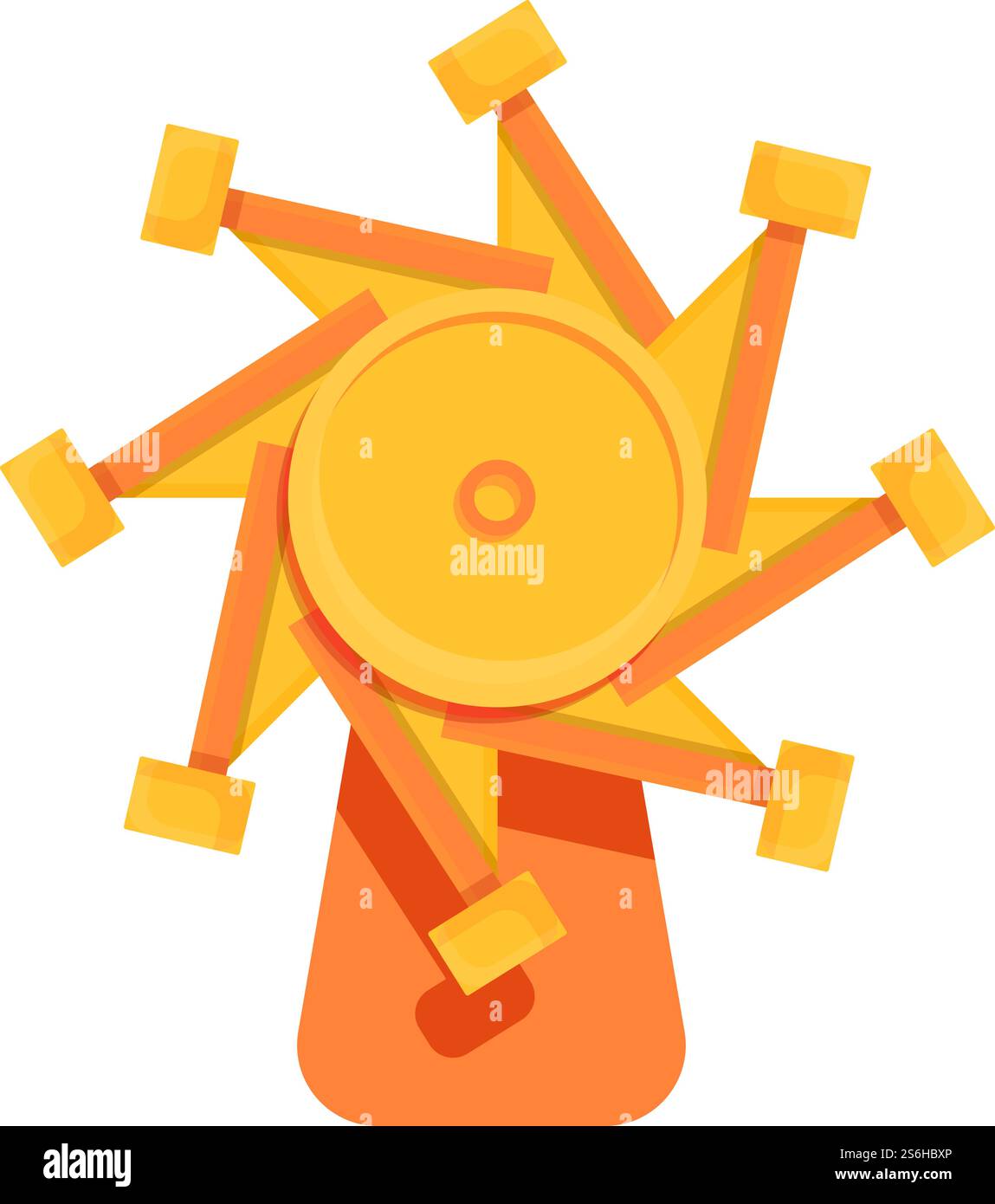 Perpetual motion star icon. Cartoon of Perpetual motion star vector ...