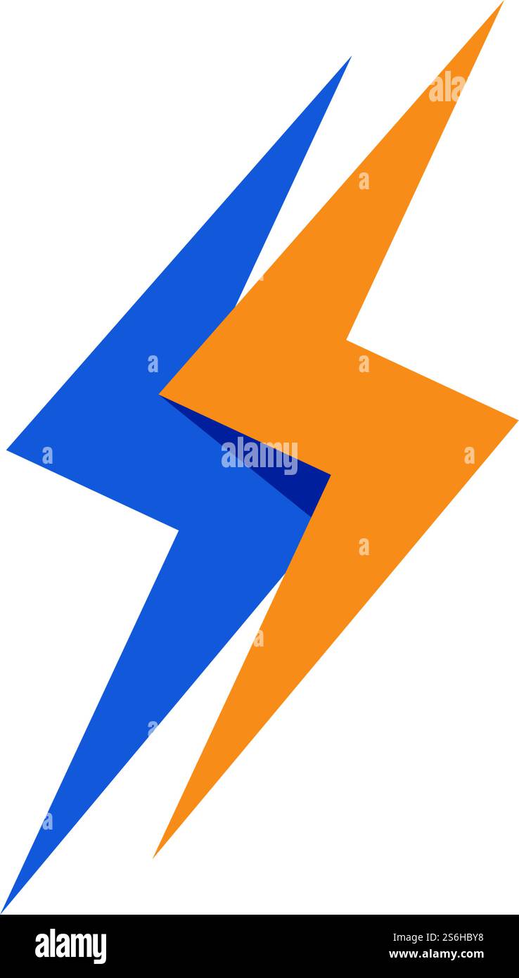 Power lightning logo vector design Stock Vector Image & Art - Alamy
