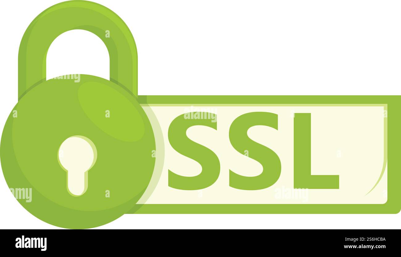 Virus ssl certificate icon. Cartoon of Virus ssl certificate vector icon for web design isolated ...