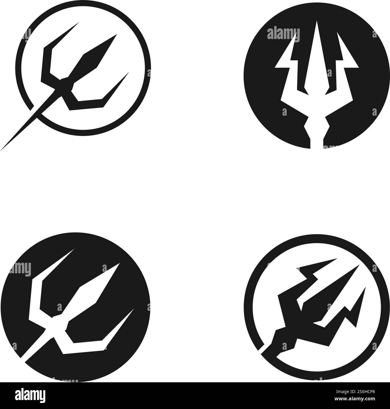 Trident devil Logo vector design Stock Vector Image & Art - Alamy