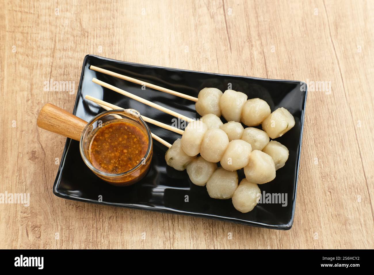 Cilok, traditional food from West Java, Indonesia, made from tapioca ...