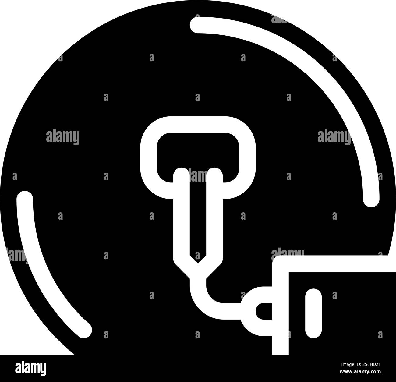 storage biogas glyph icon vector. storage biogas sign. isolated contour ...