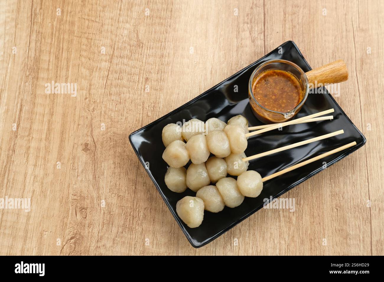 Cilok, traditional food from West Java, Indonesia, made from tapioca ...