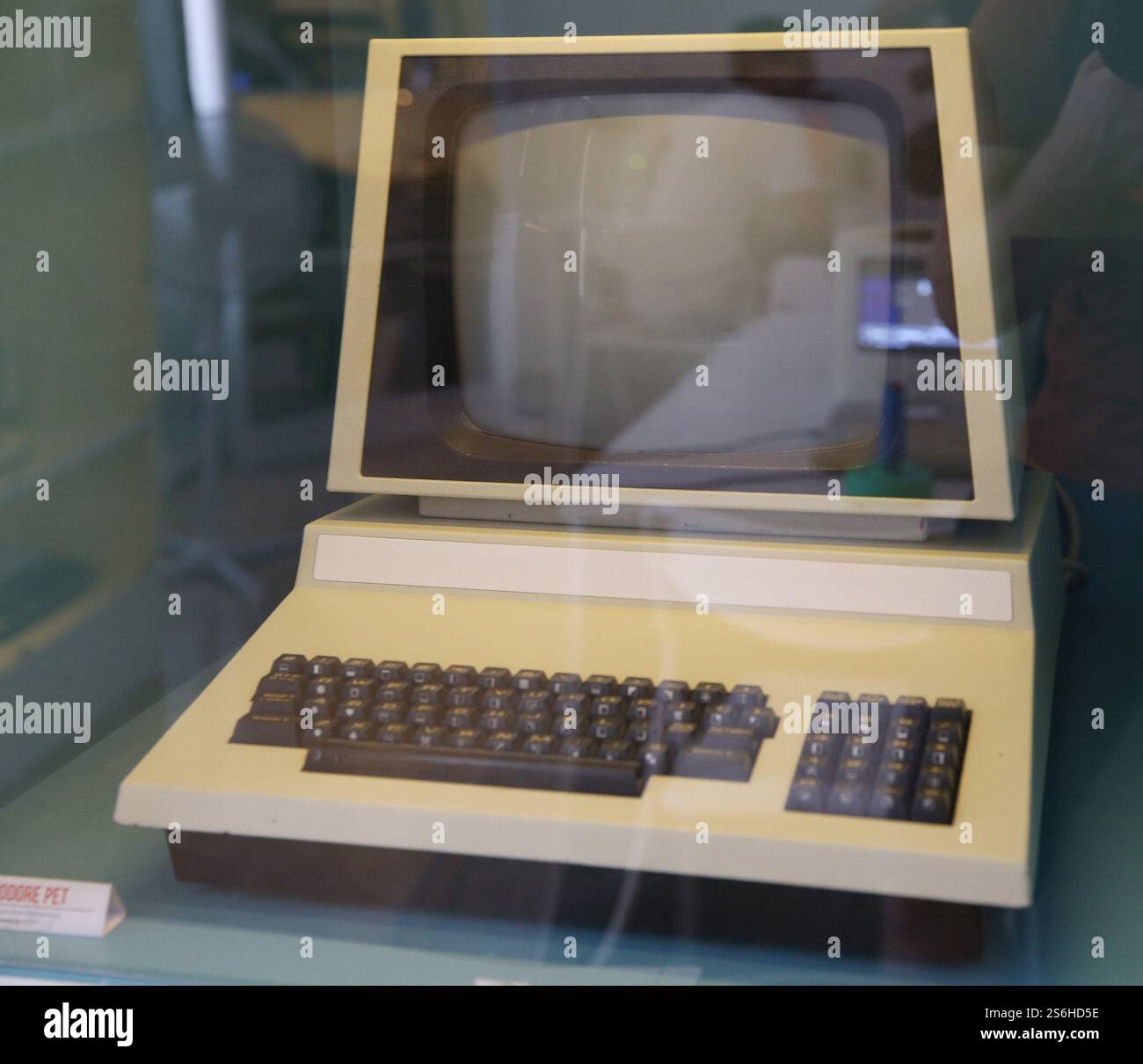 Wroclaw, Poland. 8th Mar, 2024. Computer Commodore Pet seen in the ...