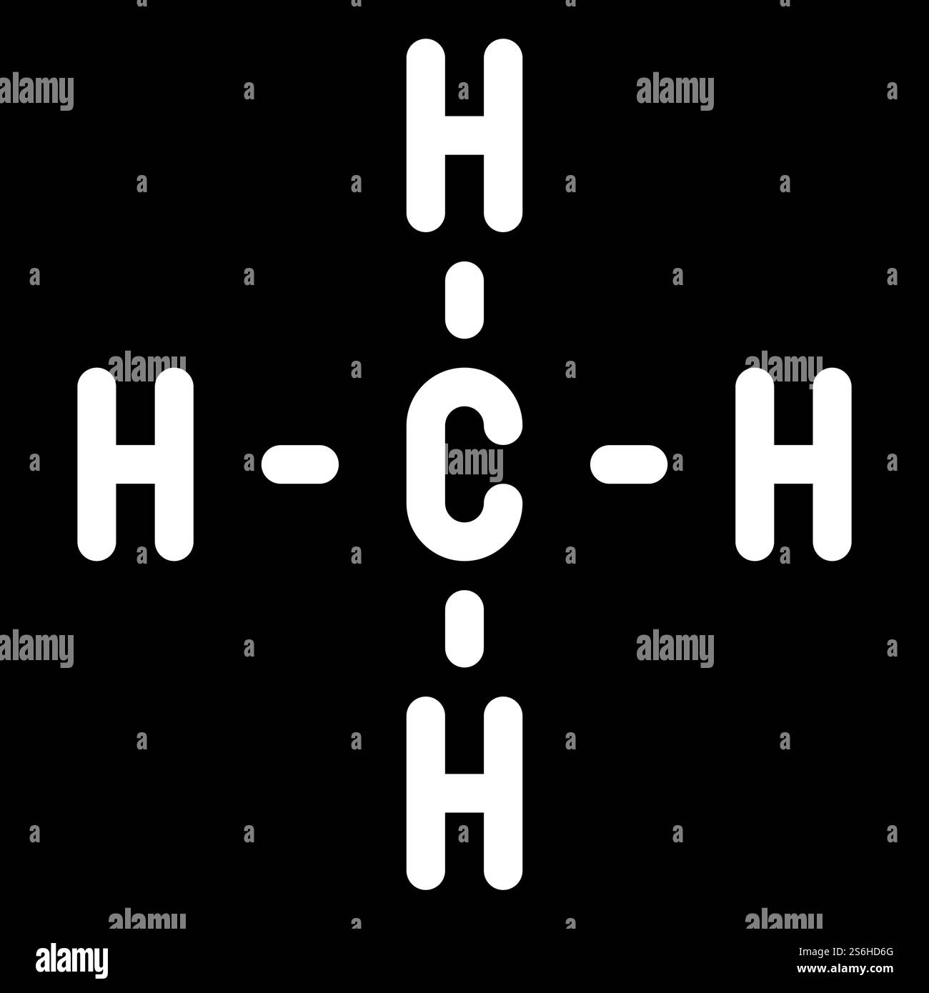 Methane biogas chemical glyph icon Stock Vector Images - Alamy
