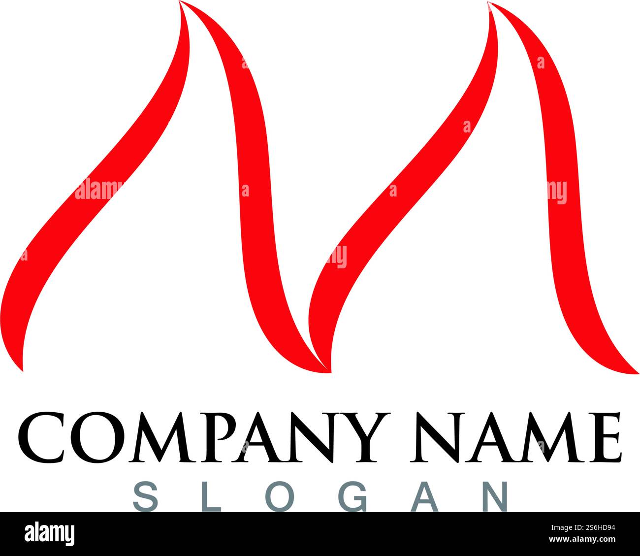 M letters logos Stock Vector Image & Art - Alamy