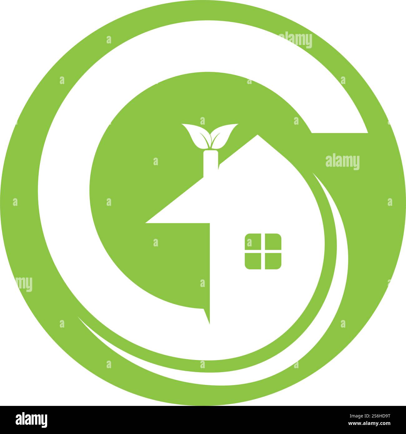 Green house logos Stock Vector Image & Art - Alamy