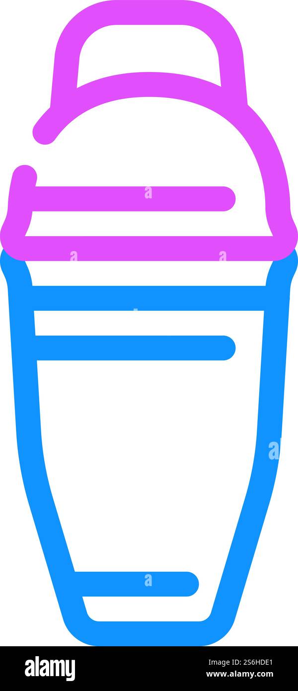 cocktail shaker bartender color icon vector. cocktail shaker bartender ...