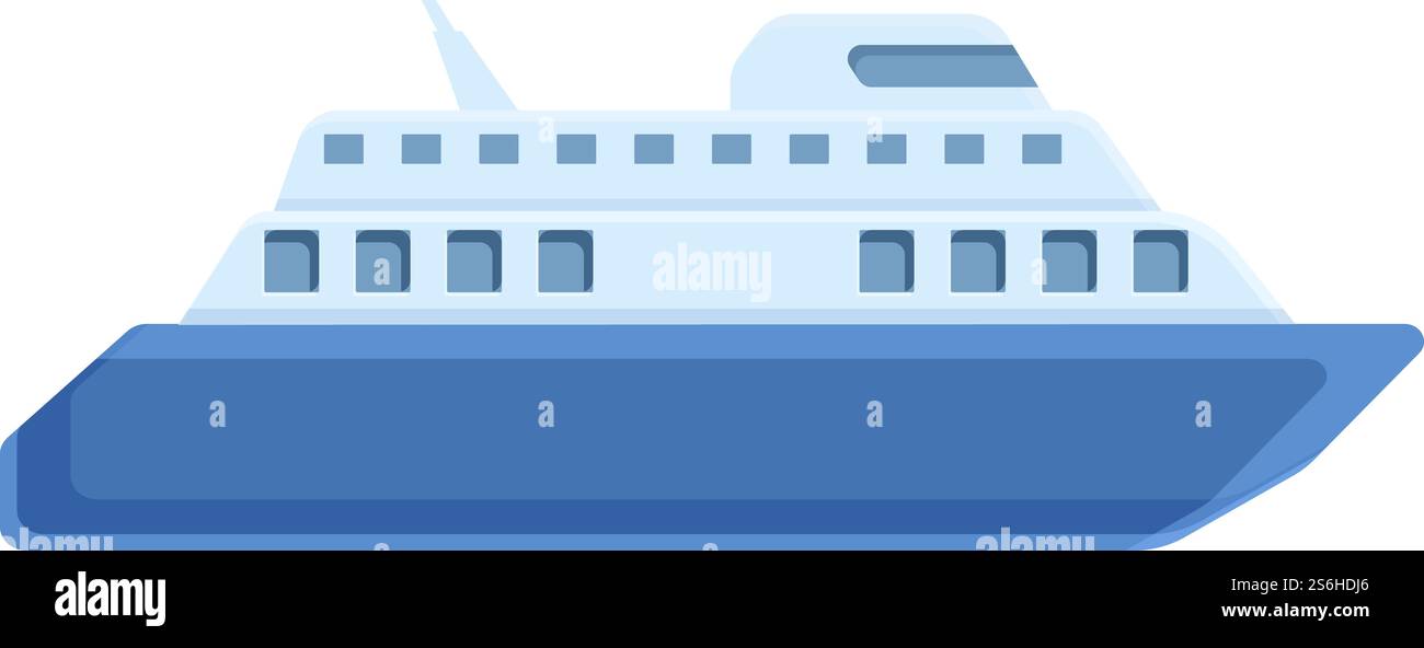 Ferry carrier icon. Cartoon of Ferry carrier vector icon for web design ...