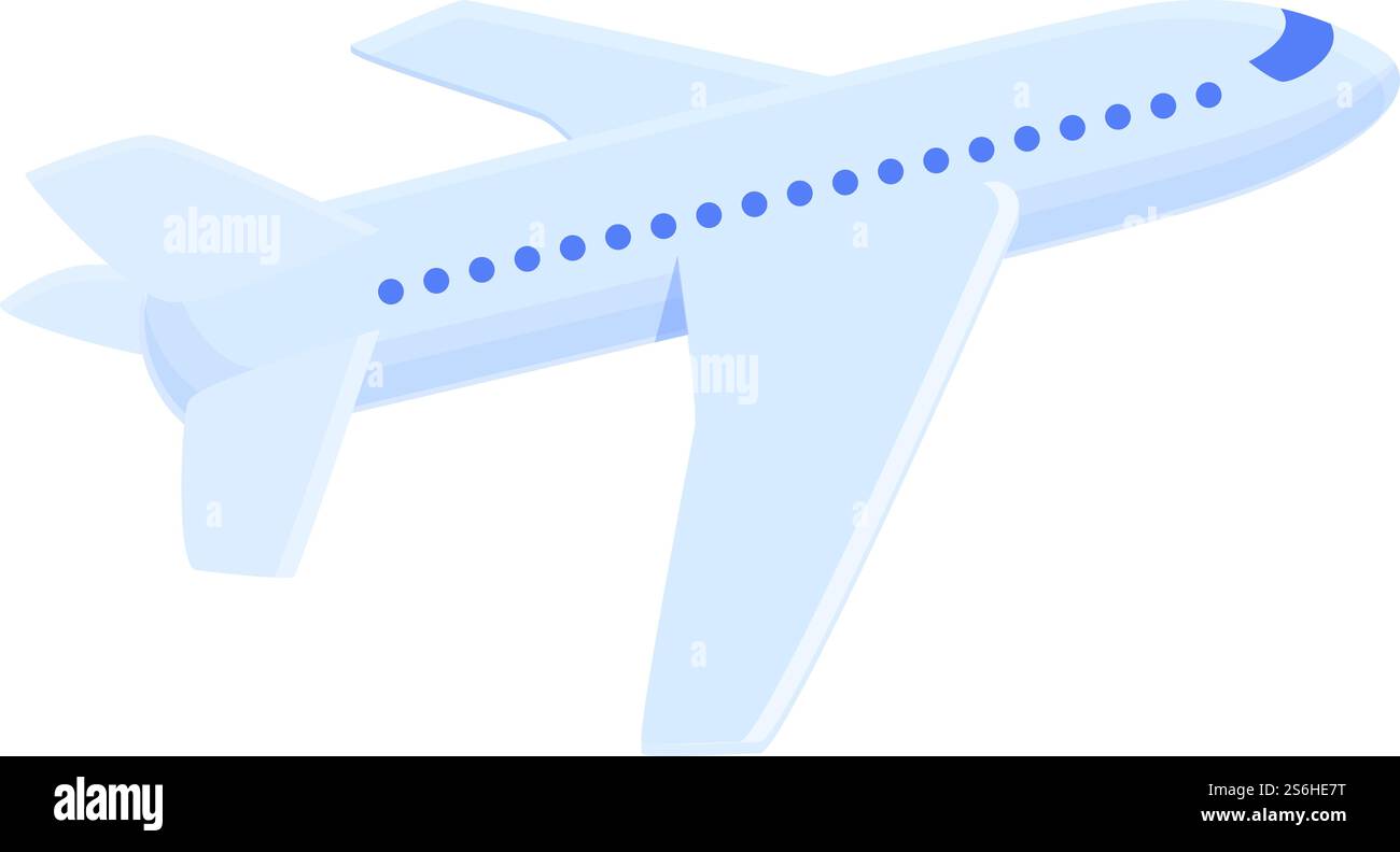 Airplane icon. Cartoon of airplane vector icon for web design isolated ...