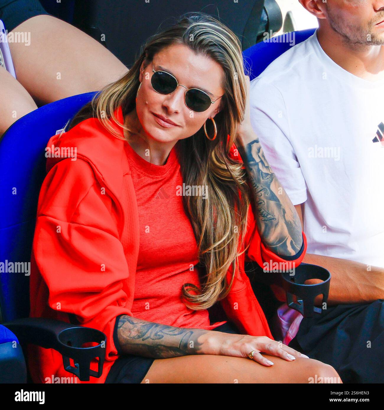 Melbourne, Australia, 17 Jan 2025. Sophia Thomalla during the 2025 ...