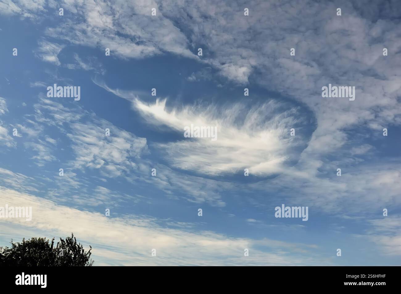 Aerial above cumulus cloud formation hi-res stock photography and ...