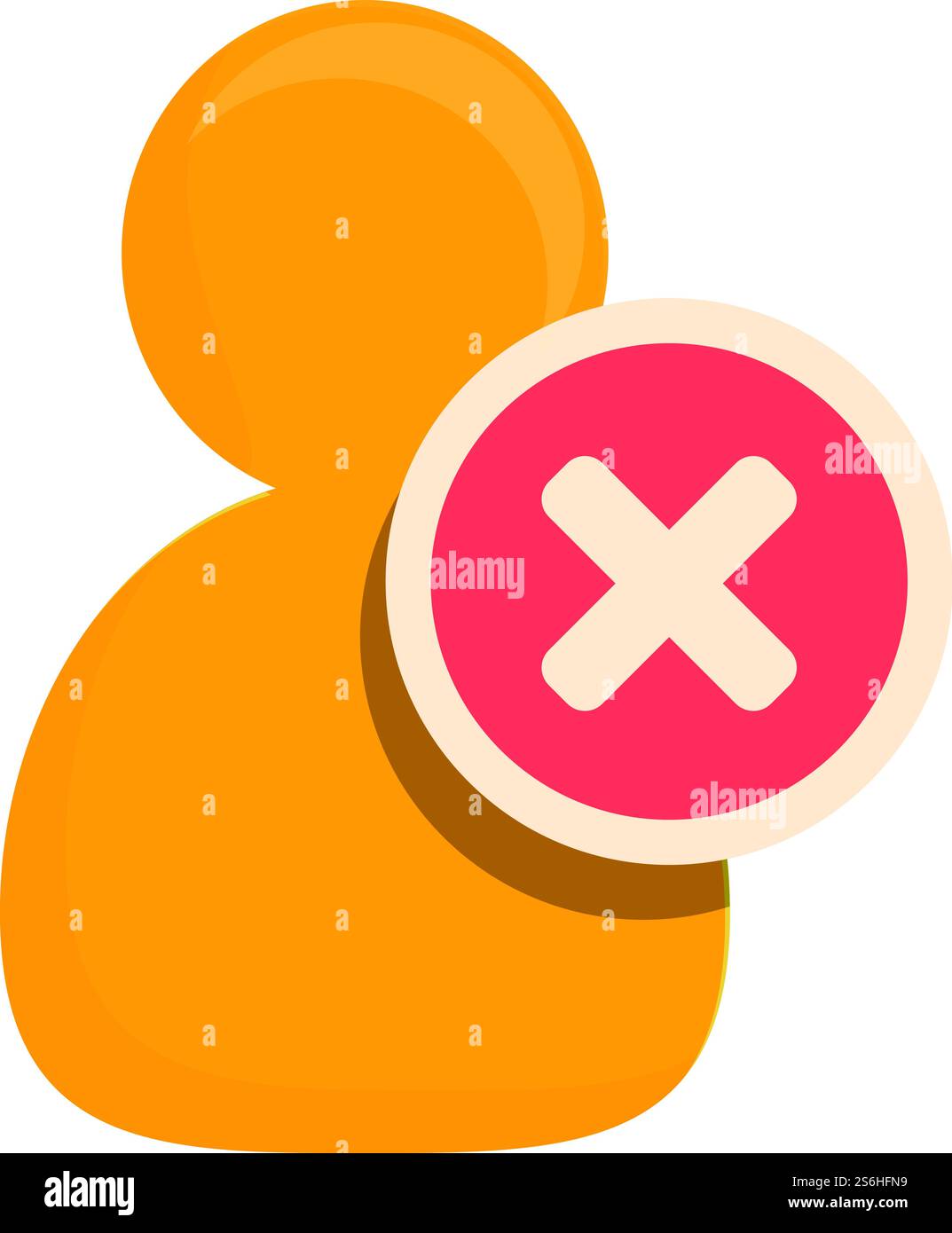 Delete Executive User Icon Cartoon Of Delete Executive User Vector Icon For Web Design Isolated