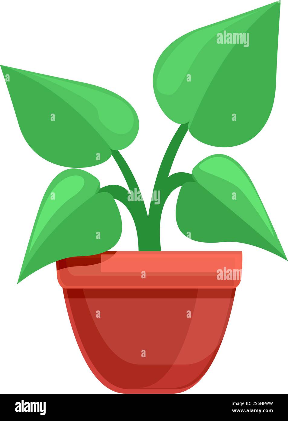 New plant pot icon. Cartoon of New plant pot vector icon for web design ...