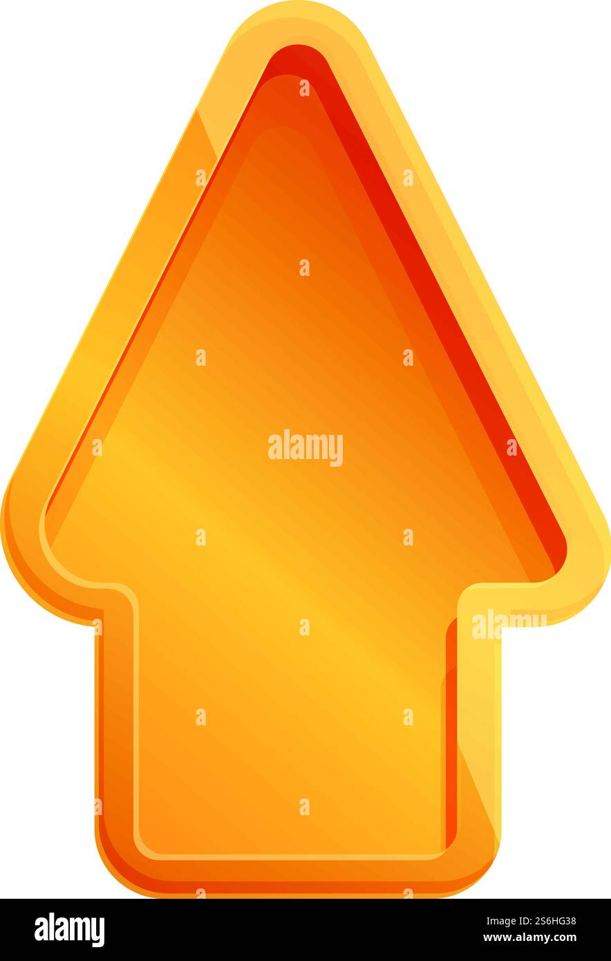 Ranking arrow up icon. Cartoon of Ranking arrow up vector icon for web ...