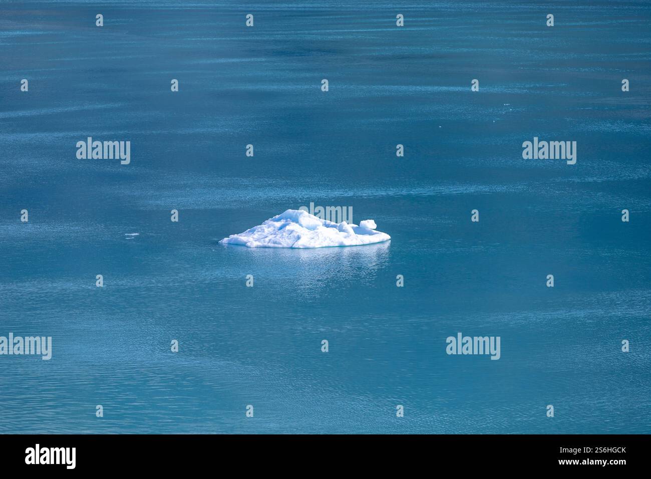 Small iceberg floating in the Gulf of Alaska Stock Photo - Alamy
