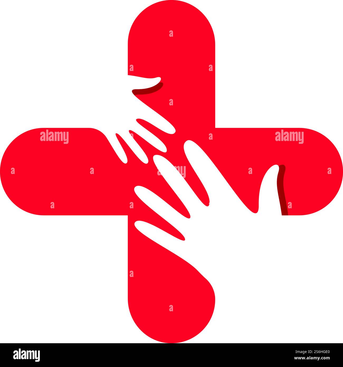 Hands logos symbols Stock Vector Image & Art - Alamy