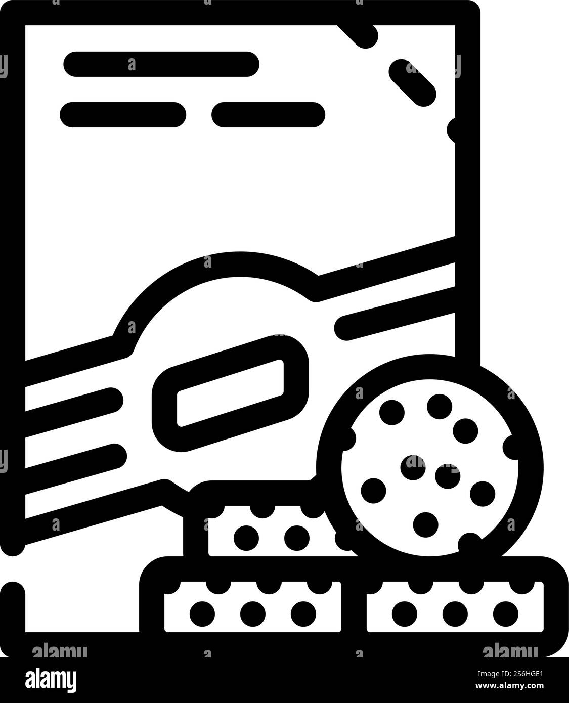 concentrated detergent with dispenser line icon vector. concentrated ...