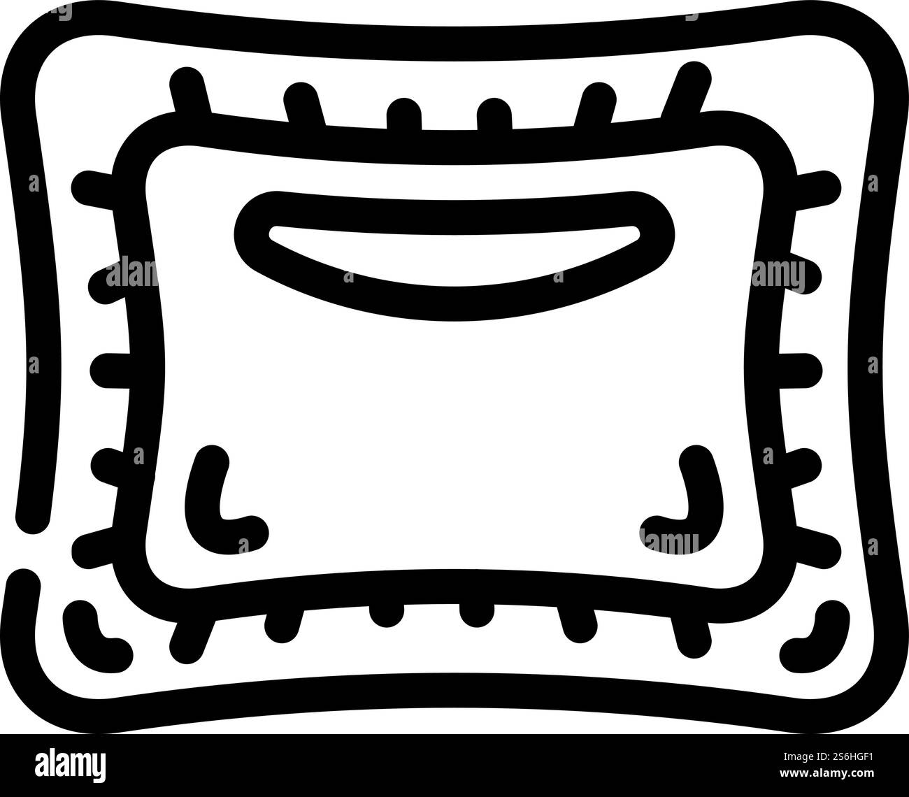 measuring cup with detergent line icon vector. measuring cup with ...