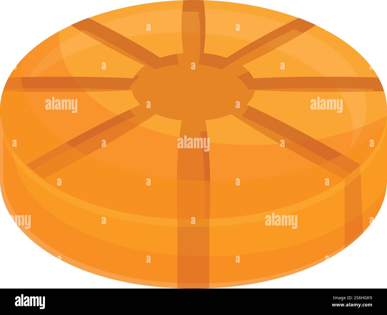 Cake mold icon. Cartoon of cake mold vector icon for web design isolated on white background ...