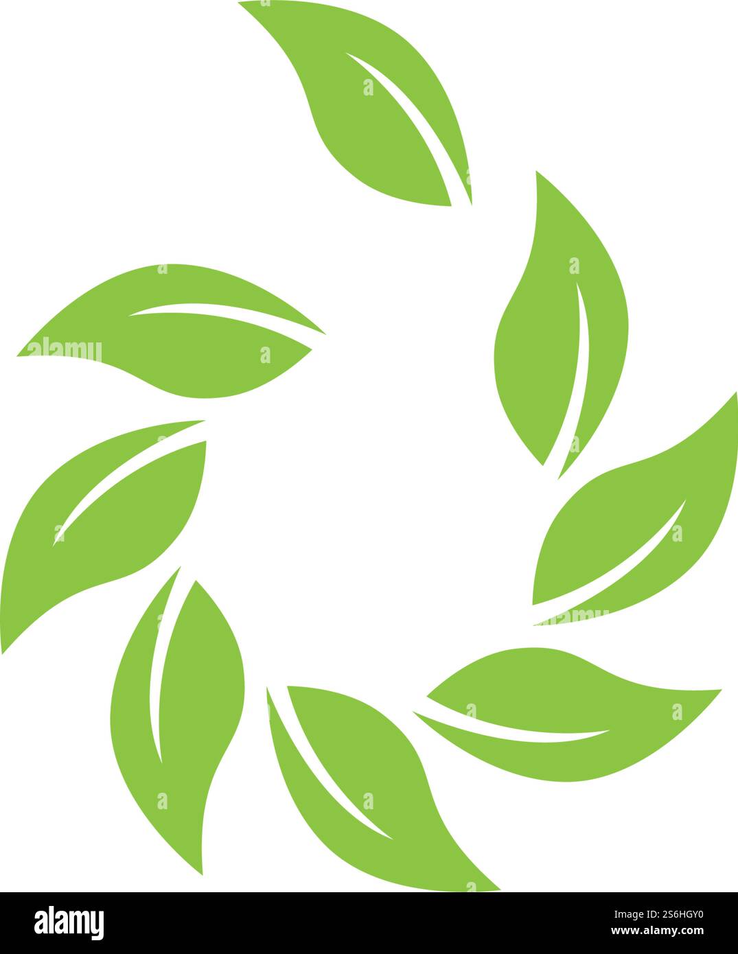 Vector - leaves logos Stock Vector Image & Art - Alamy