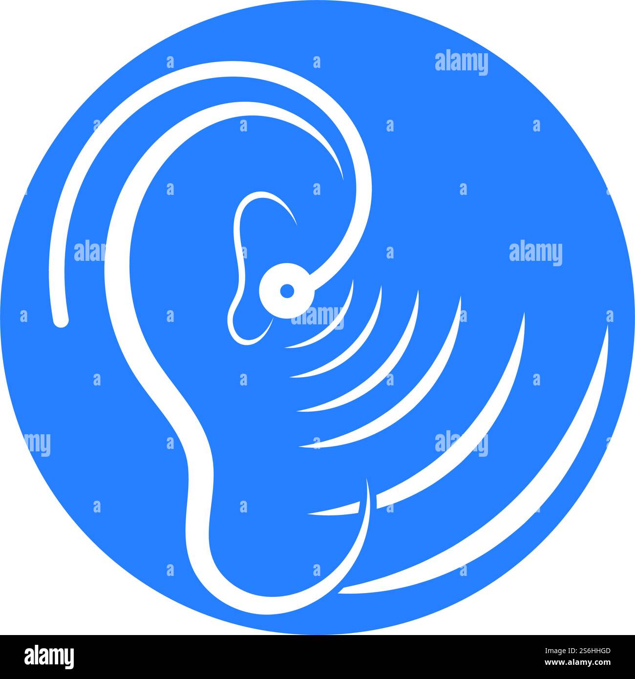 ear logo and symbols vector app icons Stock Vector Image & Art - Alamy