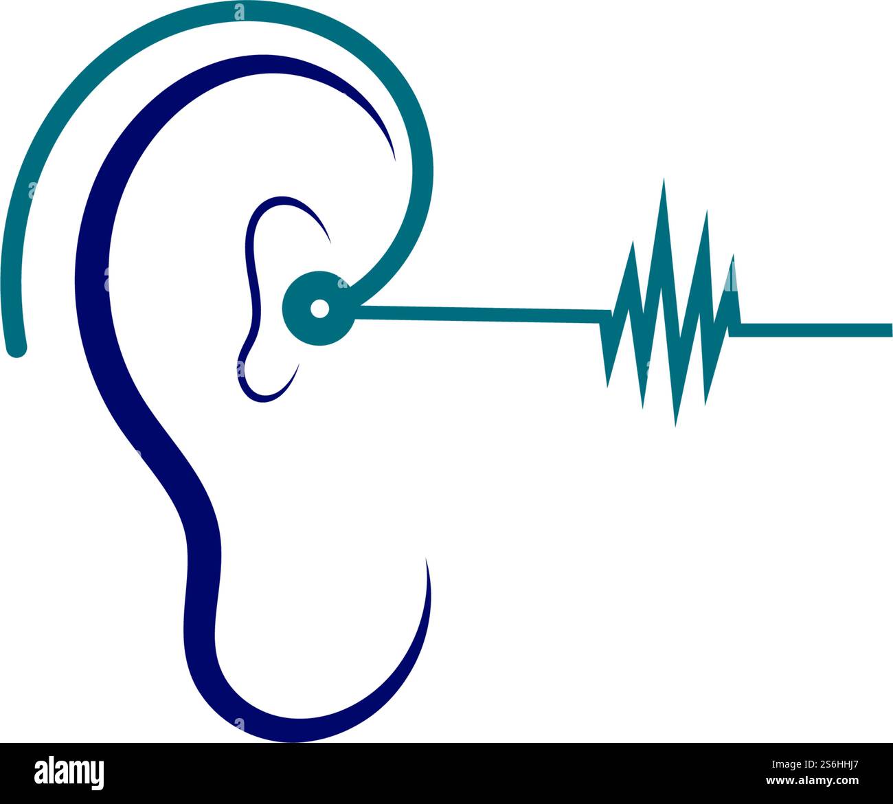 ear logo and symbols vector app icons Stock Vector Image & Art - Alamy