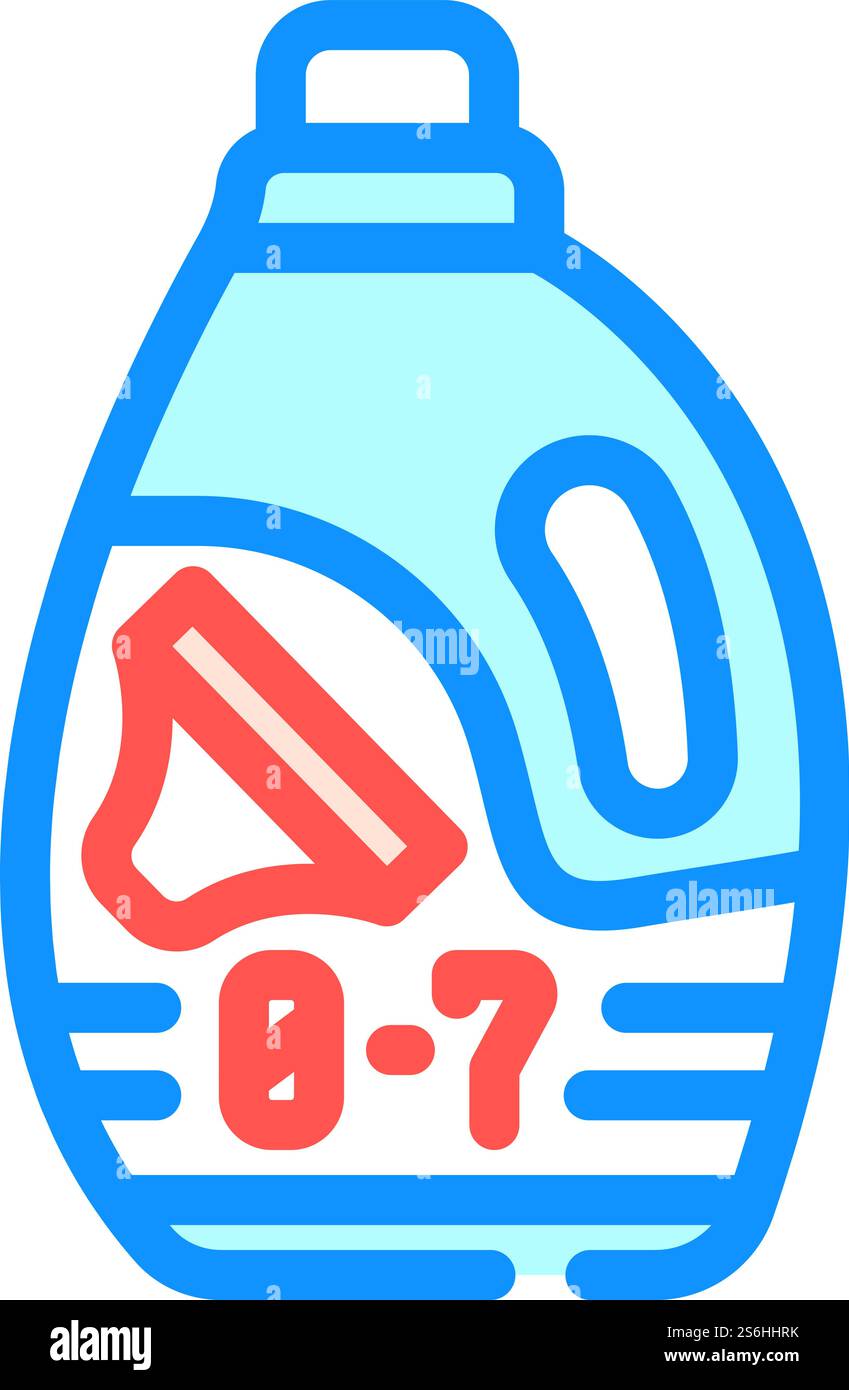 baby powder detergent color icon vector. baby powder detergent sign ...