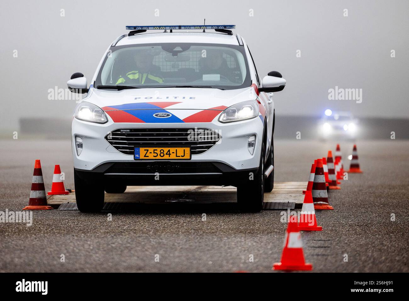 LELYSTAD - The Ford Kuga during the presentation of new police cars at ...