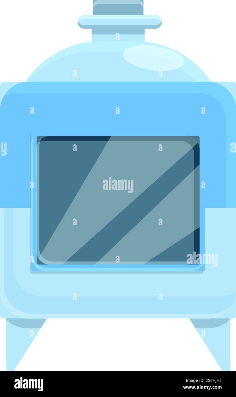 Oven press form machine icon. Cartoon of Oven press form machine vector ...