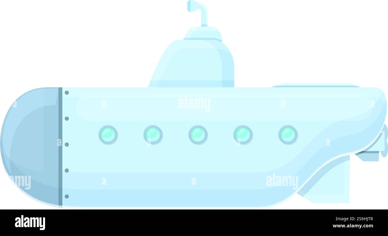 Defence submarine icon. Cartoon of Defence submarine vector icon for ...