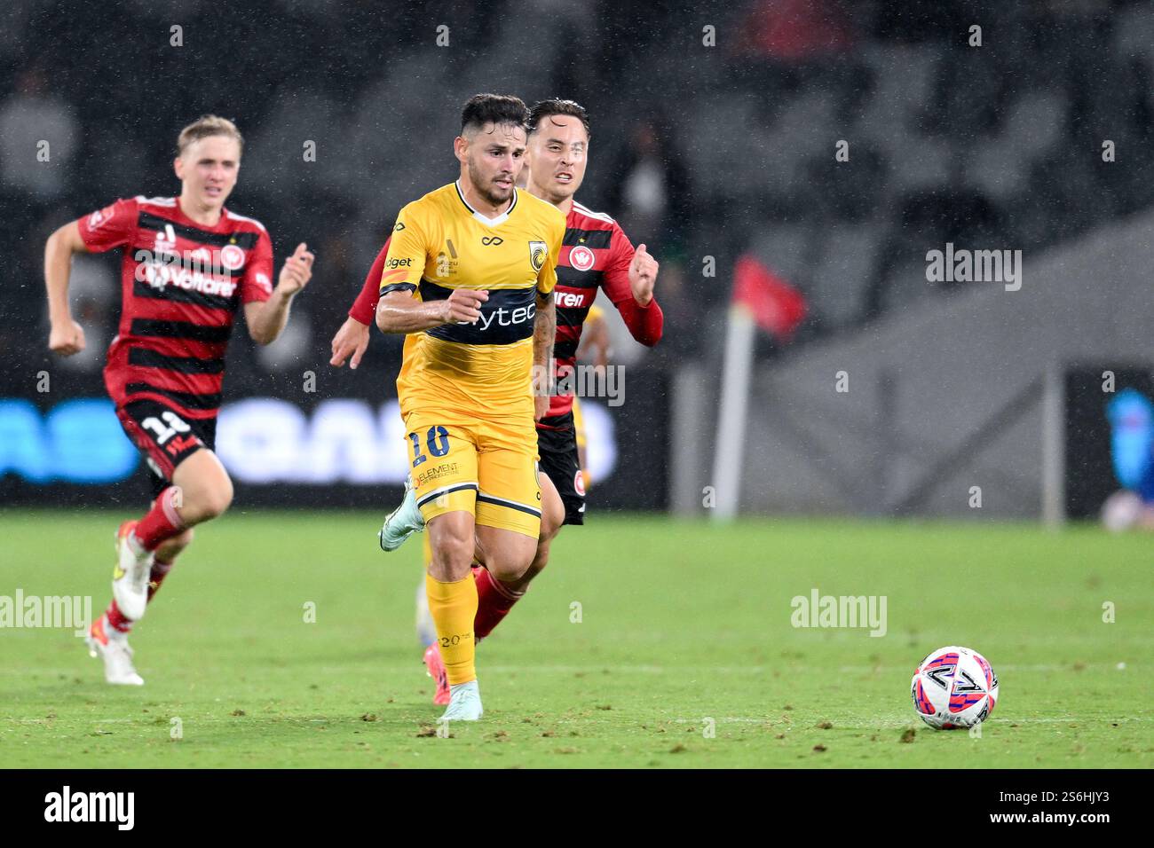 Sydney, Australia. 17th Jan, 2025. Mikael Doka of Central Coast ...