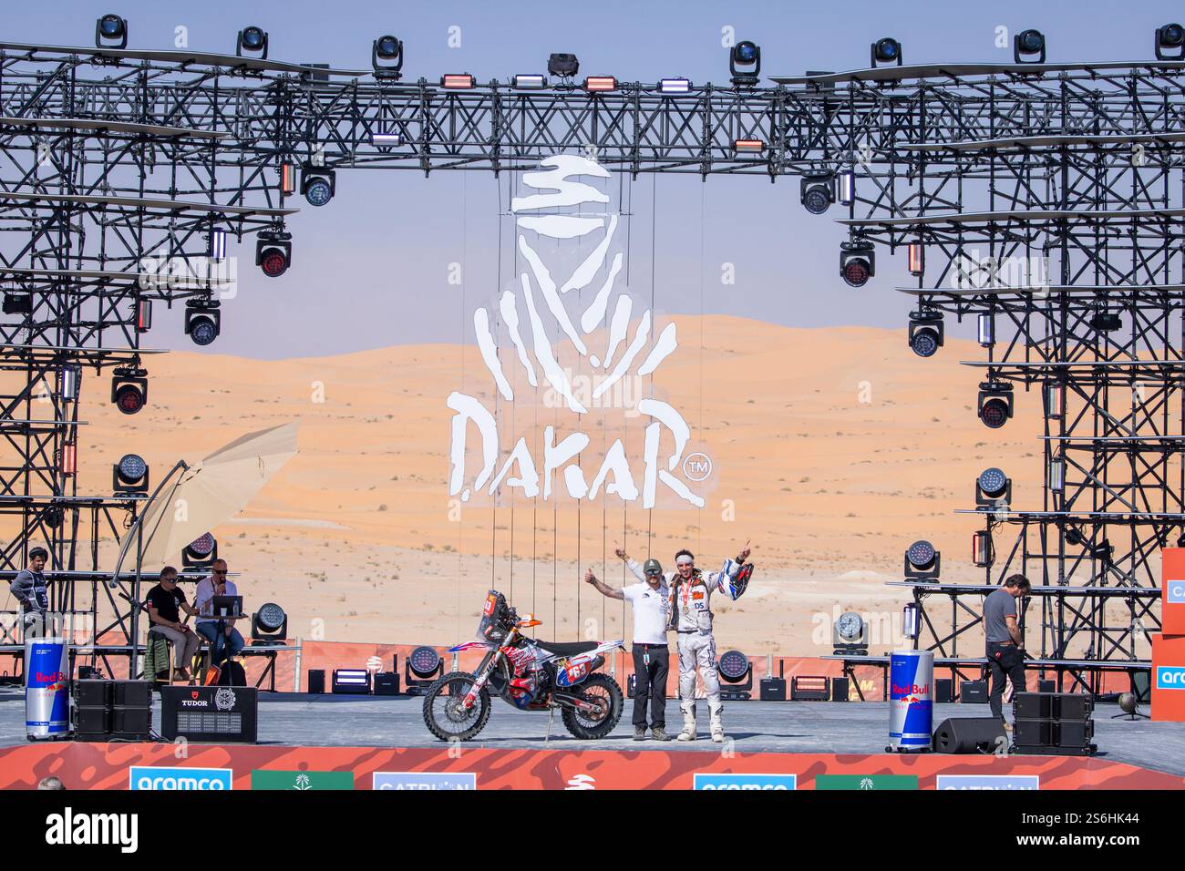 Subaytah, Arabie Saoudite. 17th Jan, 2025. GERBER Jérémie (fra), KTM ...