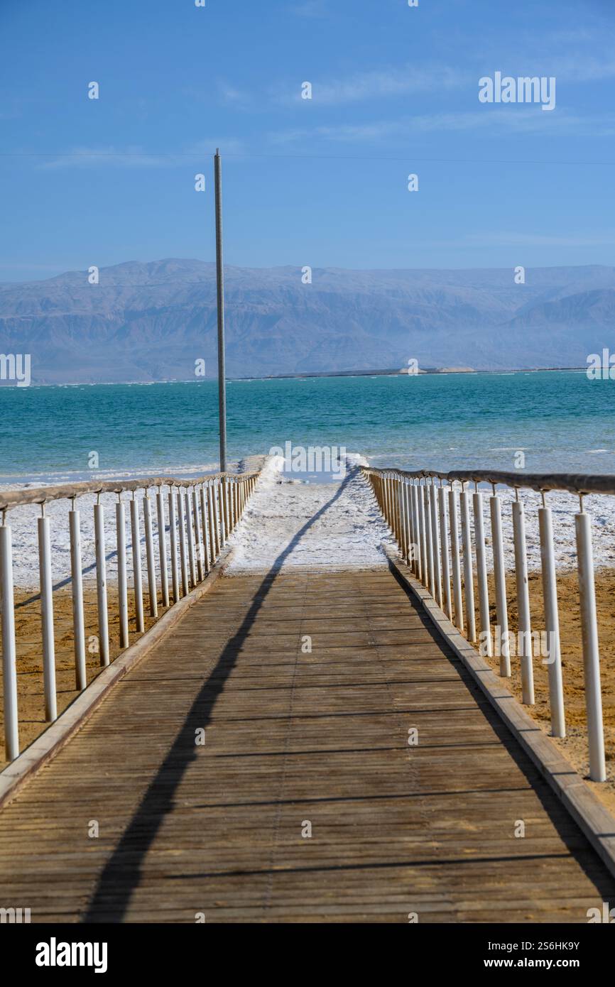 Wading into the dead sea hi-res stock photography and images - Alamy