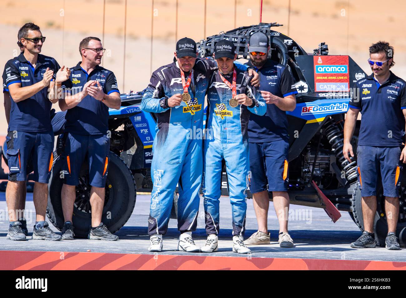 Subaytah, Arabie Saoudite. 17th Jan, 2025. 425 HEGER Brock (usa), EDDY ...