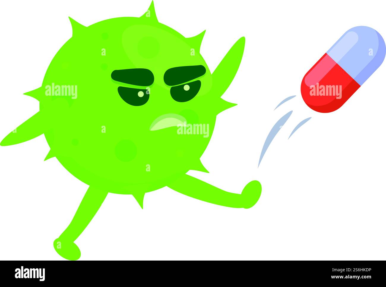 Mutation antibiotic resistance icon. Cartoon of Mutation antibiotic ...