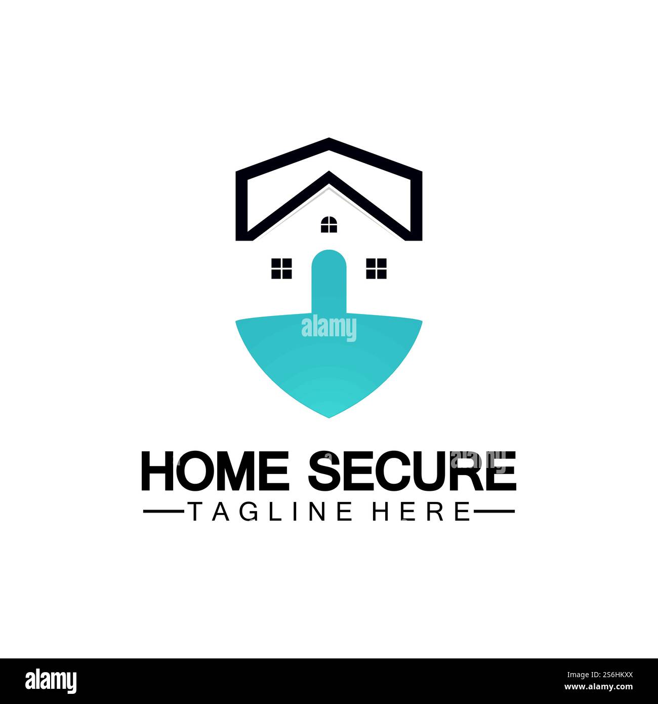Home secure logo, smart house logo design,Home protection logo design ...