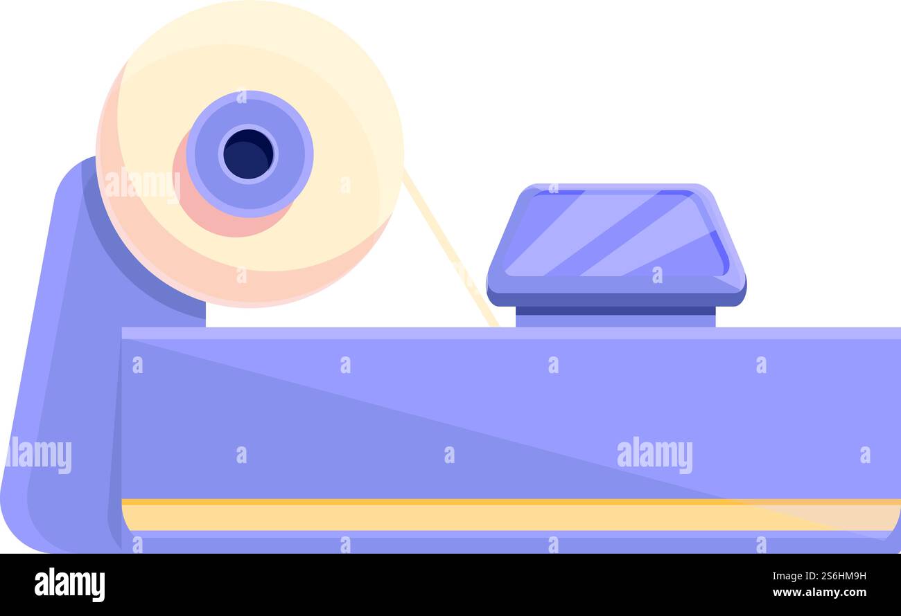 Sewing thread machine icon. Cartoon of Sewing thread machine vector ...