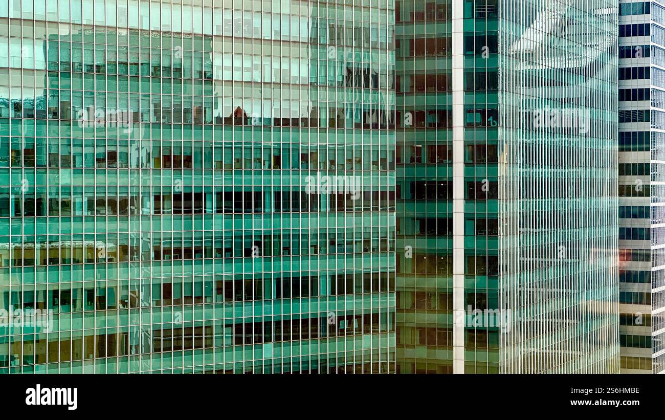 Facade of modern office buildings in the CBD area Stock Photo - Alamy