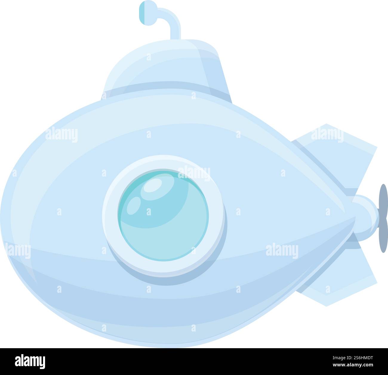 One person submarine icon. Cartoon of One person submarine vector icon ...