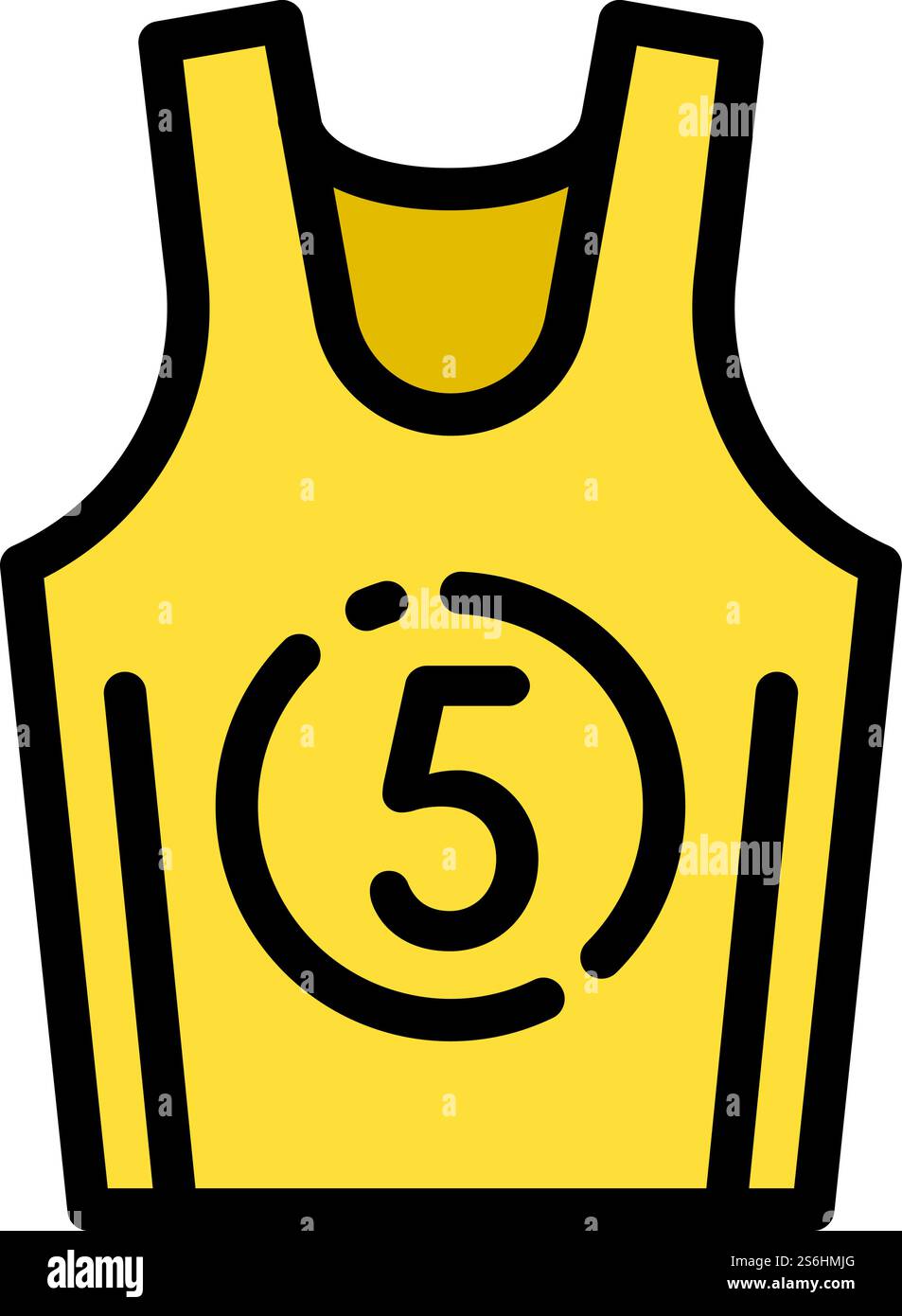 Basketball vest icon. Outline Basketball vest vector icon for web ...